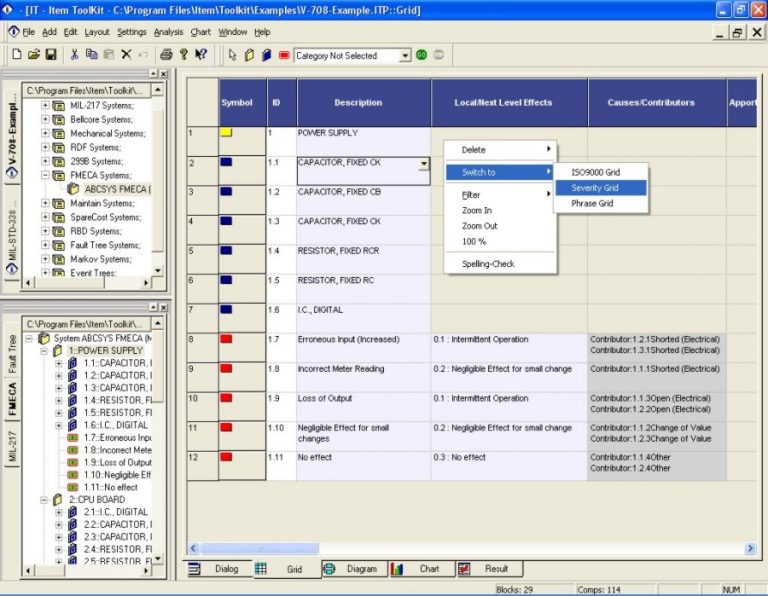 Item Toolkit Reliability Software